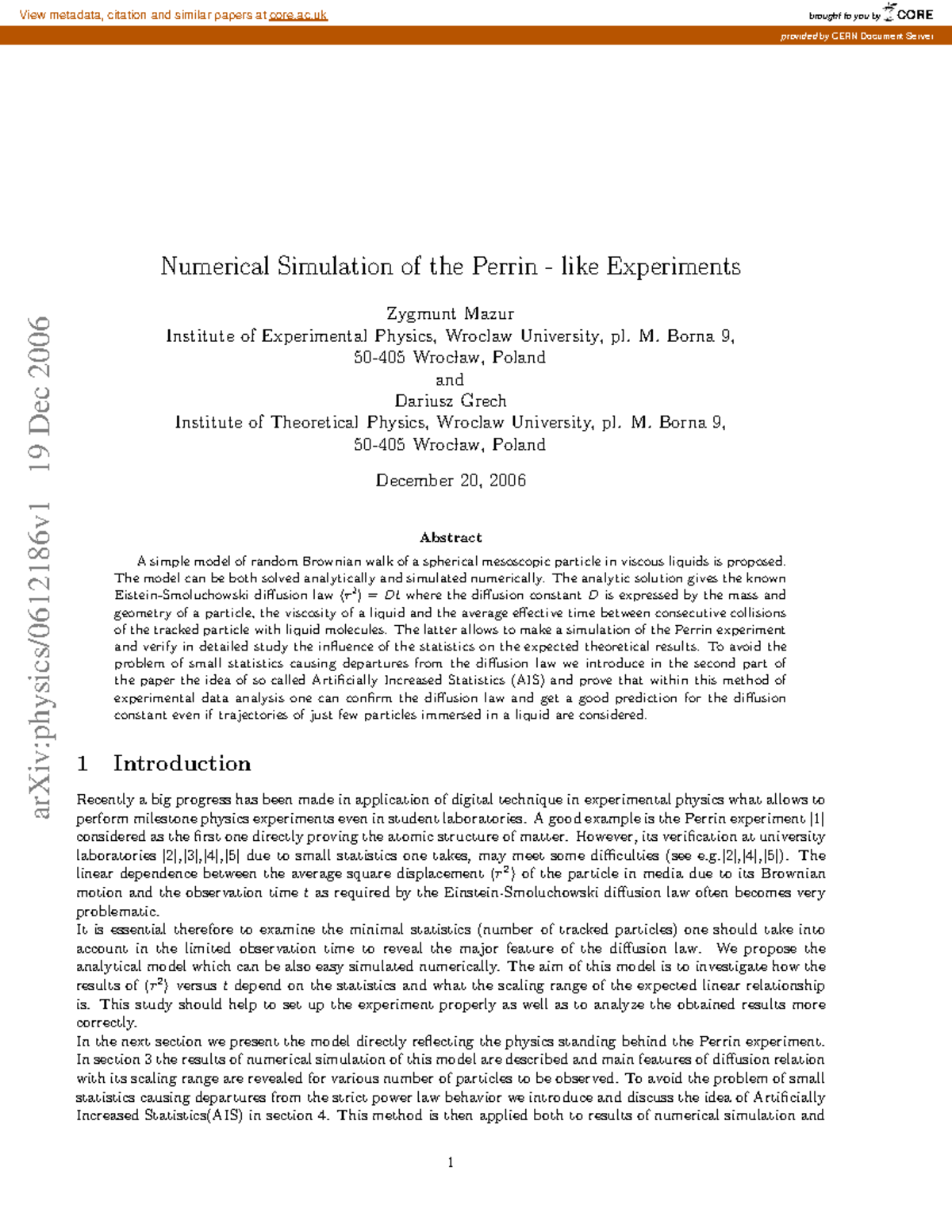 44160342 - Cours - arXiv:physics/0612186v 19 Dec 2006 Numerical ...