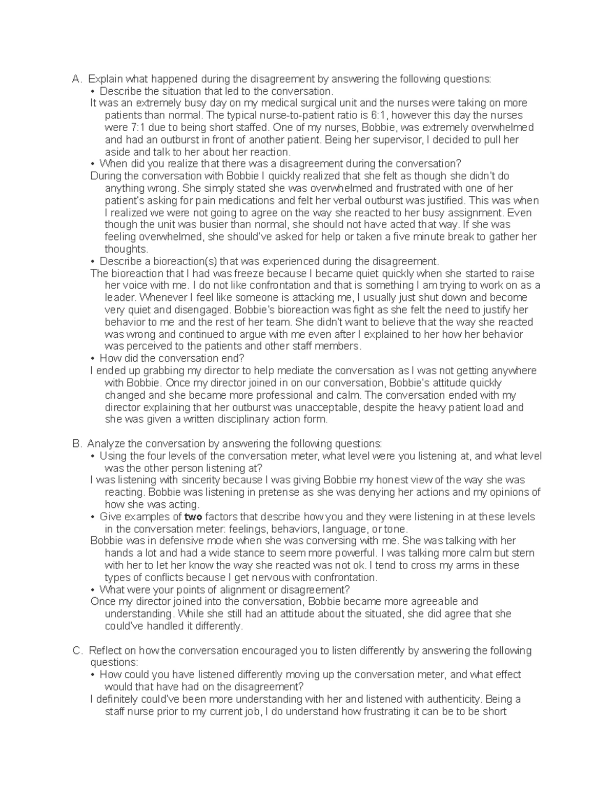 A1 Hackensack Case Study: Disruptive & Sustaining Innovations Worksheet ...