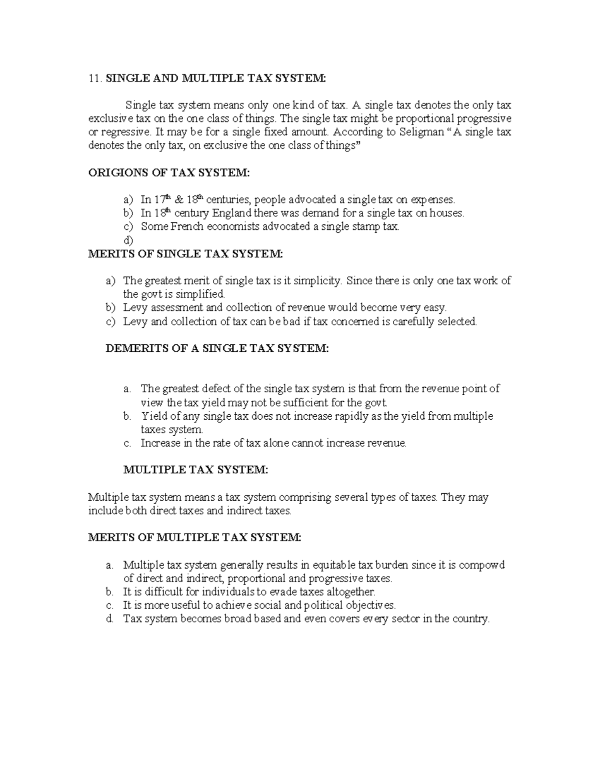 11 - Single and Multiple Tax Systems: Benefits and Challenges Explained ...