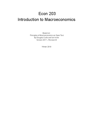 Grade 12 Economics Notes- Micro and Macro Economics - Studocu