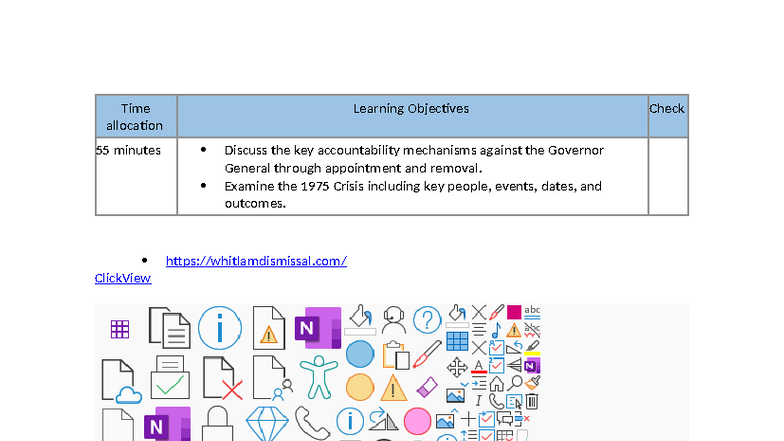 1975 Dismissal: Key Events & Accountability Mechanisms Worksheet - Studocu