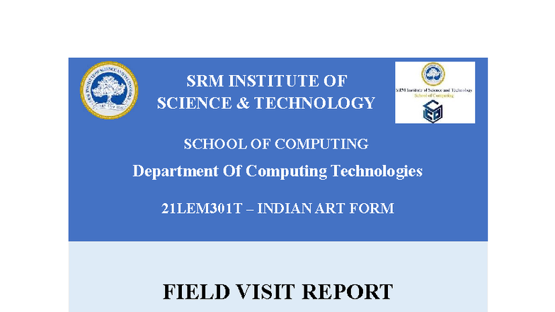 21LEM301T Indian Art Form Field Visit Report: Mysore Palace Insights ...