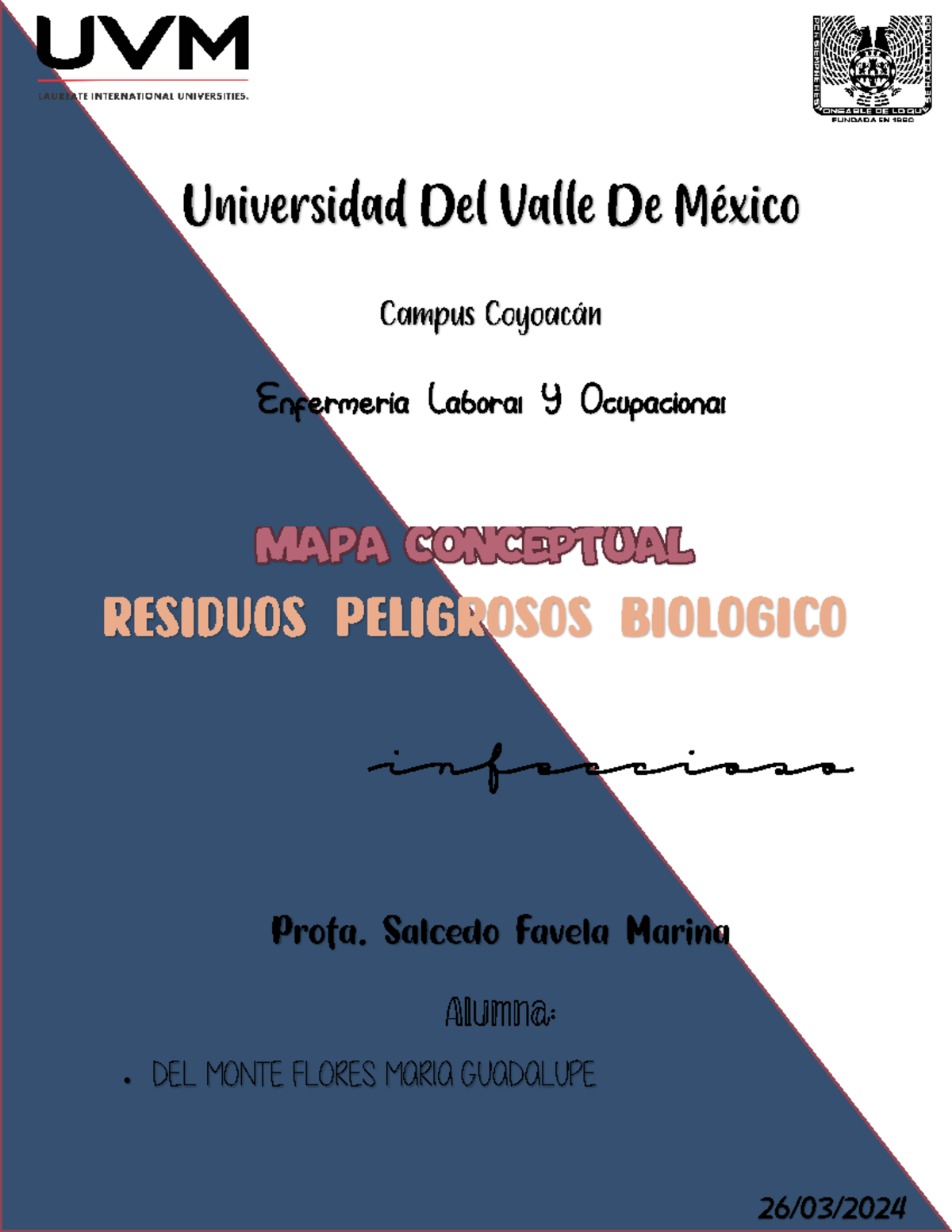 MAPA Conceptual de RPBI en el Manejo de Residuos Peligrosos - Studocu