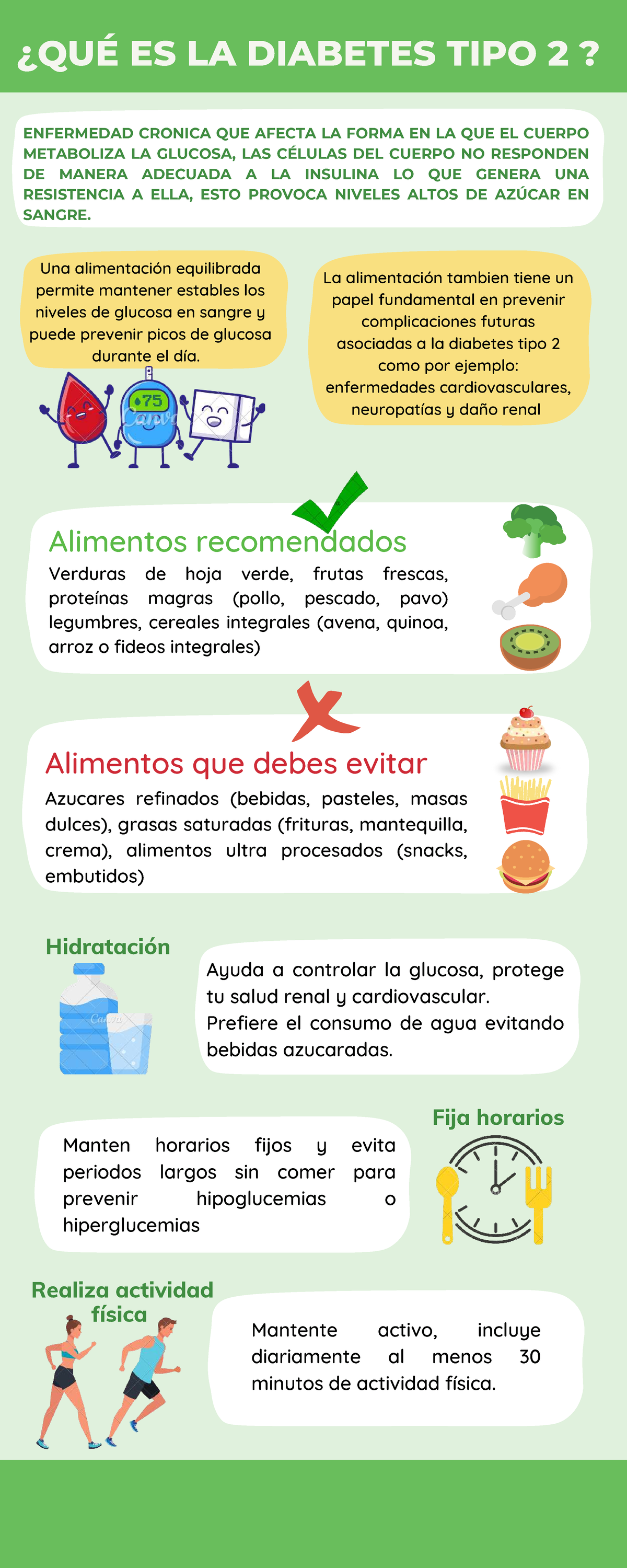 Infografía sobre Diabetes Tipo 2: Prevención y Alimentación (DM2) - Studocu