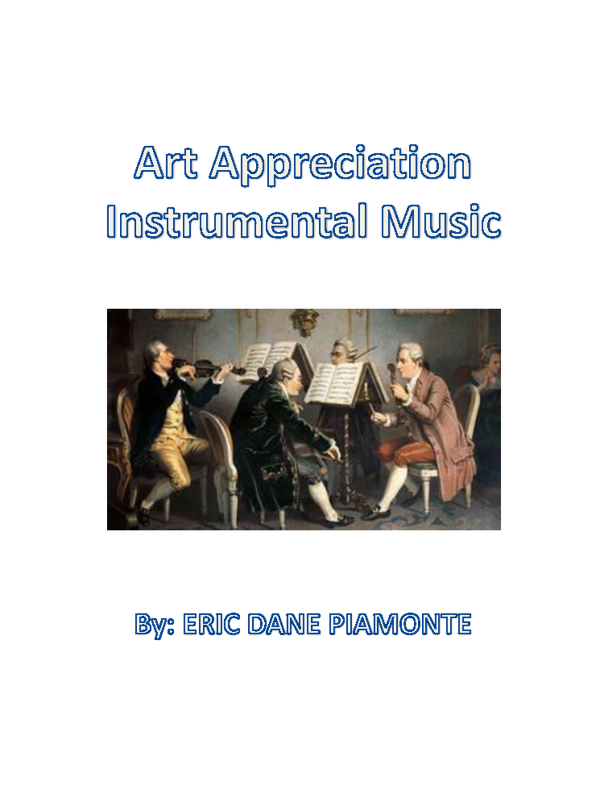 ART Appreciation Instrumental Music: Genres, Characteristics & Context ...