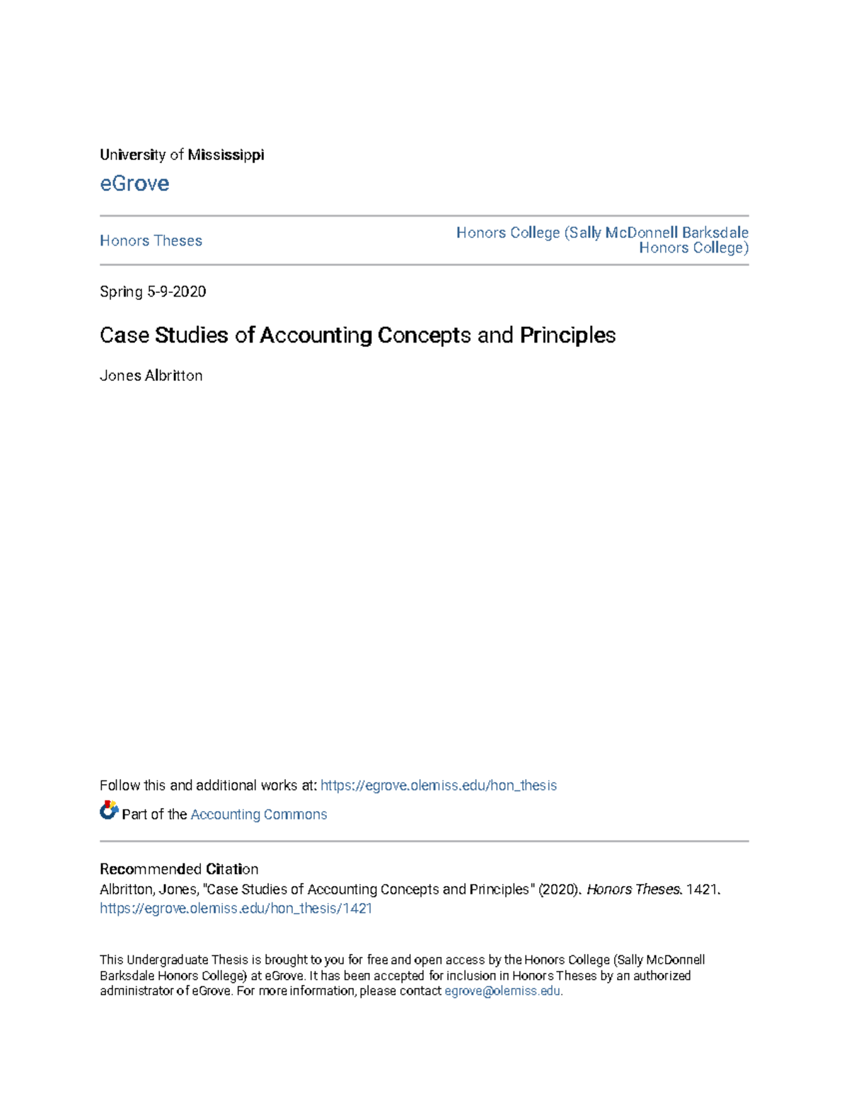 Accy 420 Case Studies on Accounting Concepts and Principles - Studocu