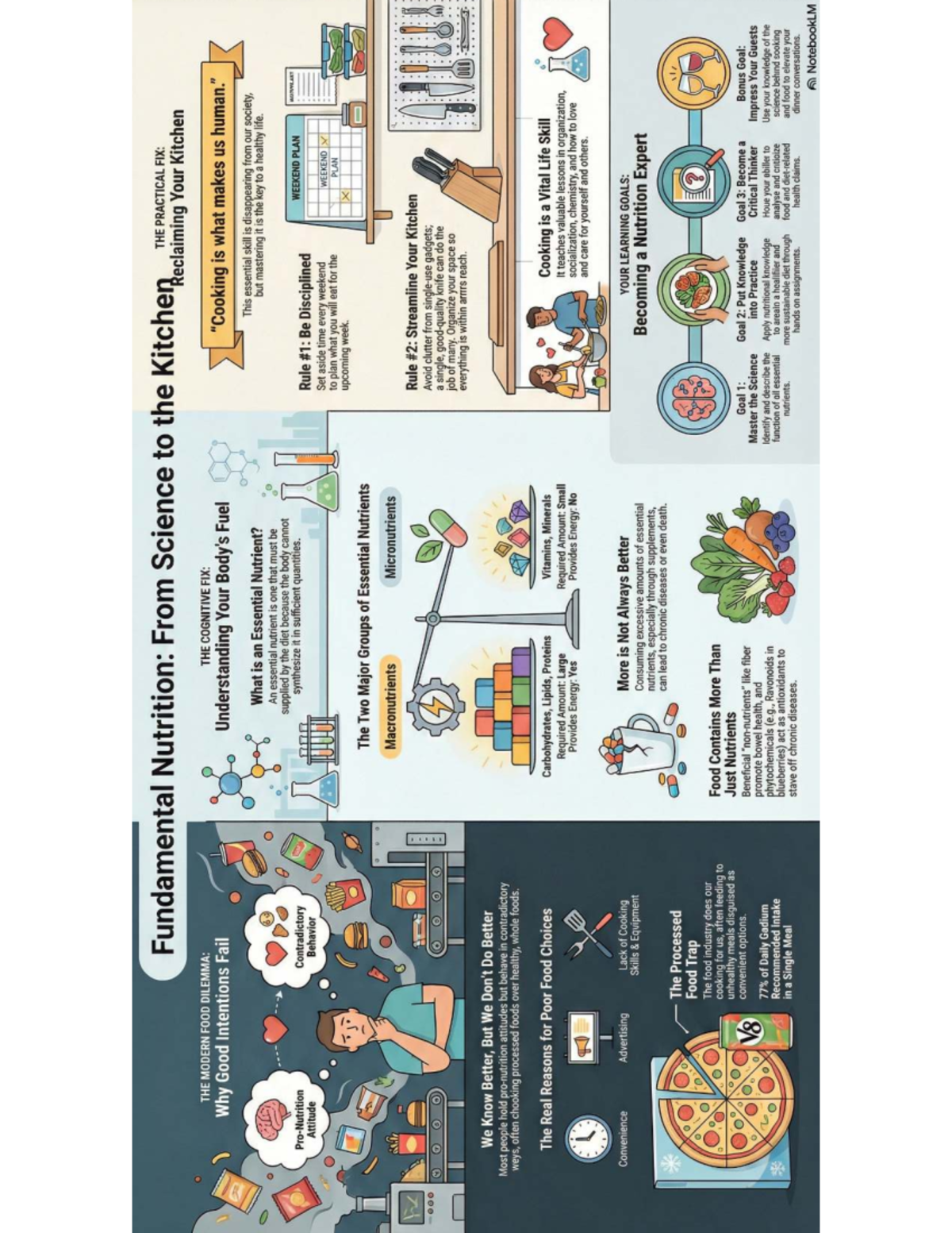 Fundamental Nutrition: Essential Nutrients & Cooking Skills (Lesson 1 ...