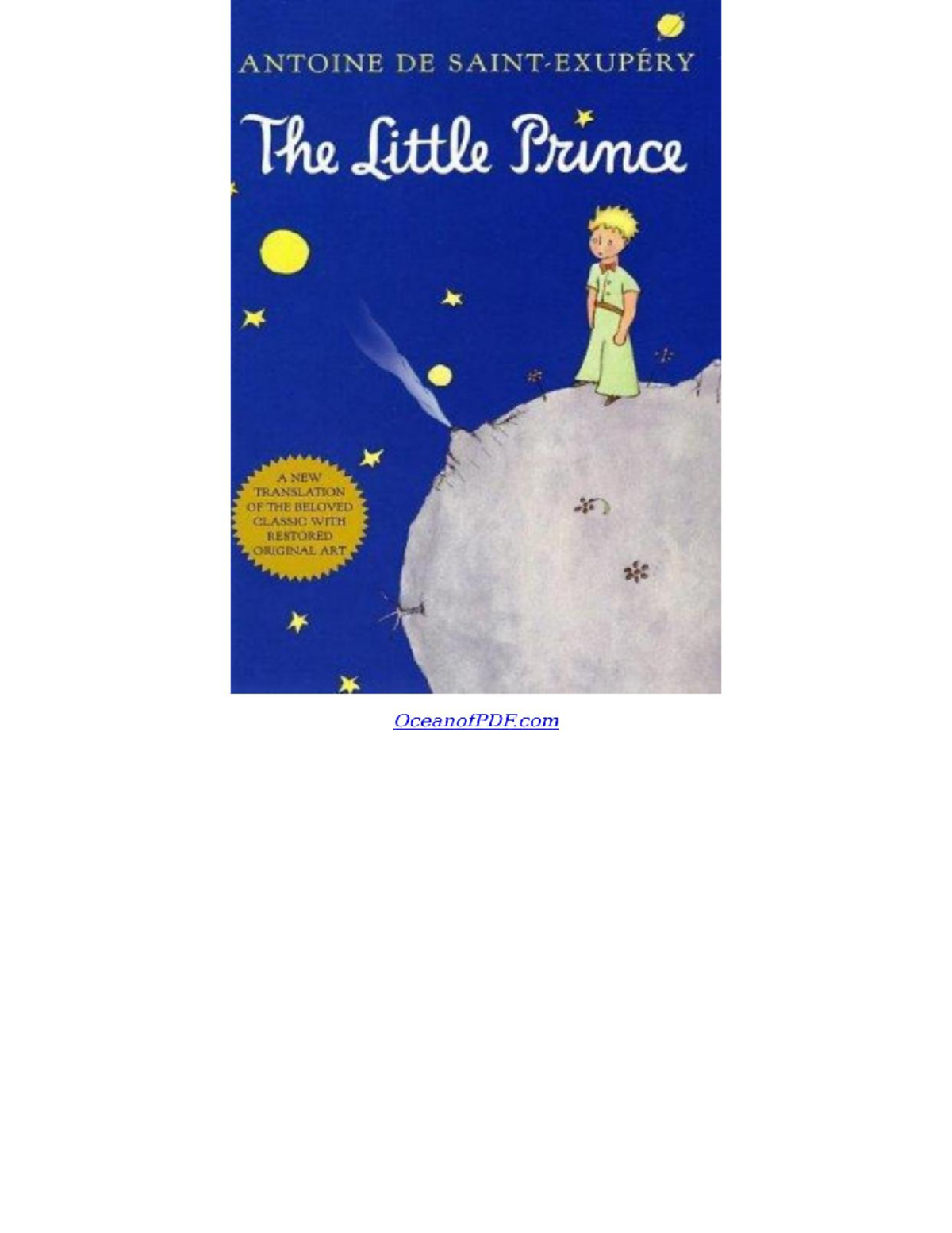 Le Petit Prince: An Exploration of Themes and Characters - Studeersnel