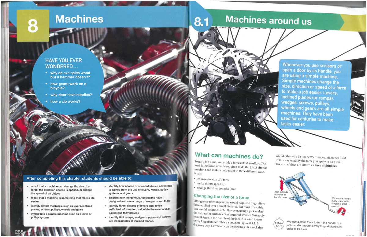 Machines: Understanding Simple Machines and Their Functions (SCI101 ...