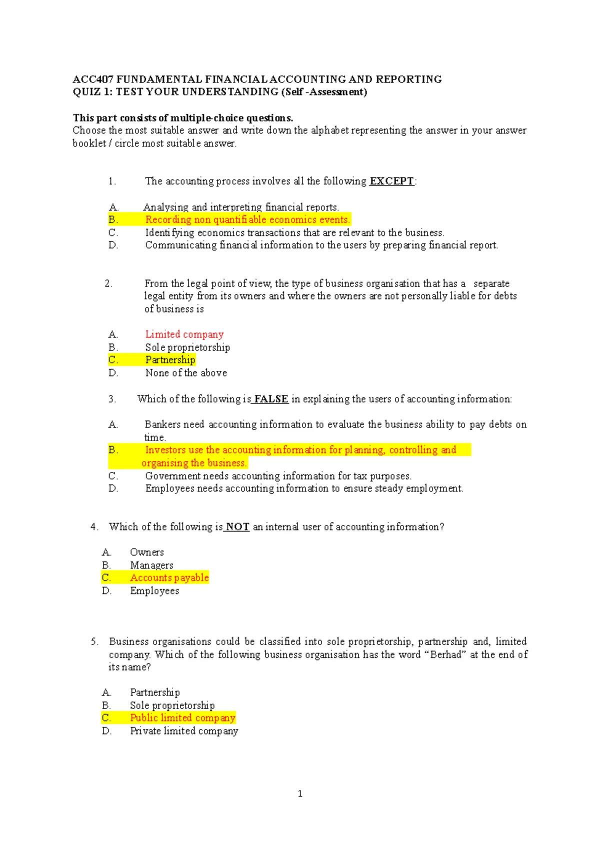 Topic 4 Format SOPL and SOFP - VERTICAL FORMAT: STATEMENT OF PROFIT OR ...