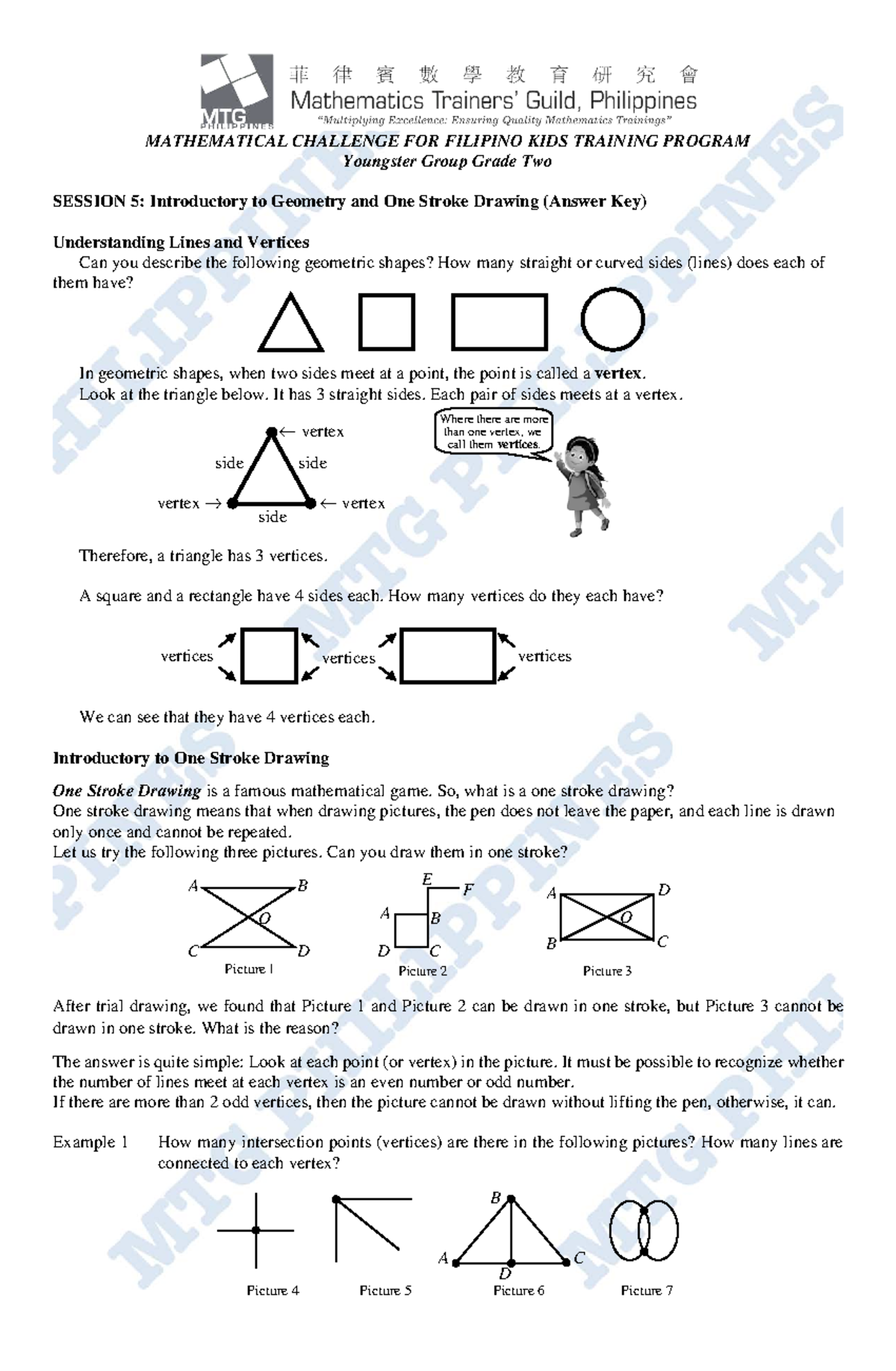 Mcfktp G2 S5 AK Introductory to Geometry and One Stroke Drawing ...