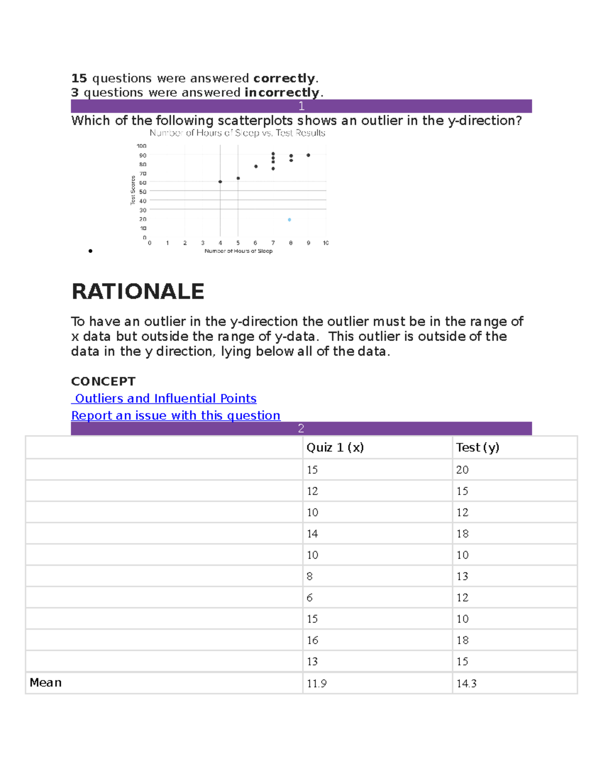Milestone Unit 4: Exploring Outliers, Correlation, and Causation - Studocu