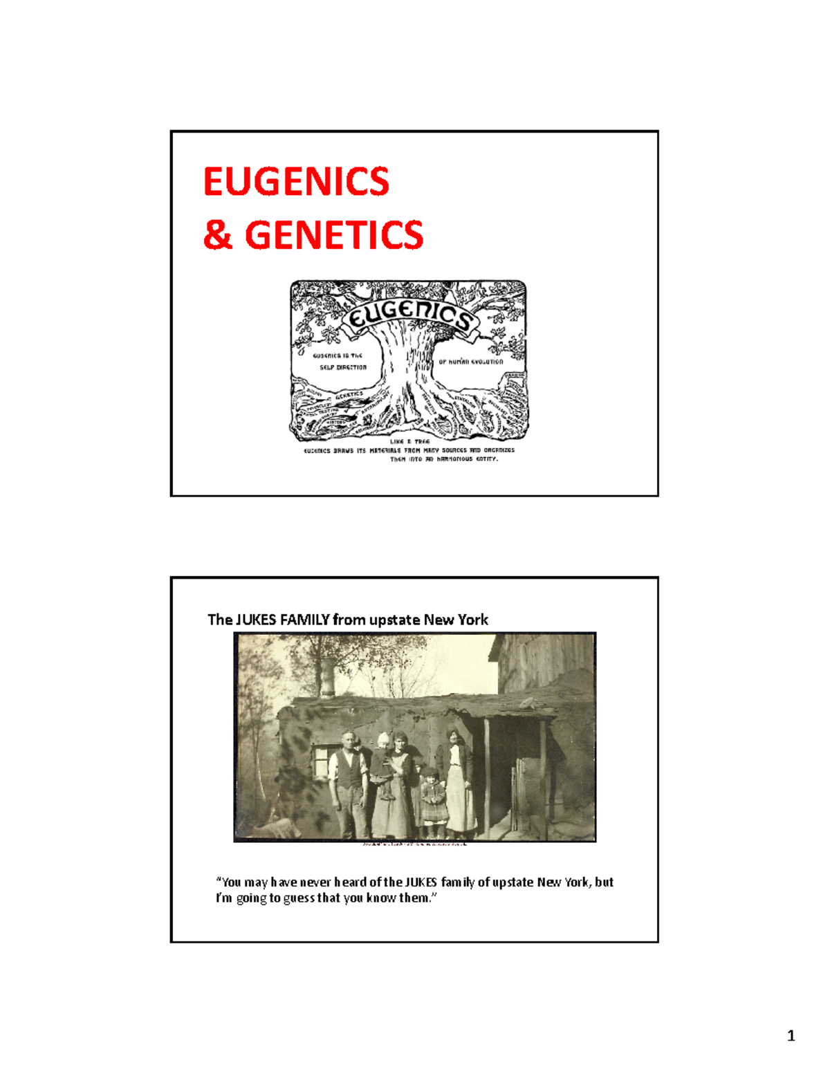 Eugenics and Genetics: Examining Historical Context and Impact ...