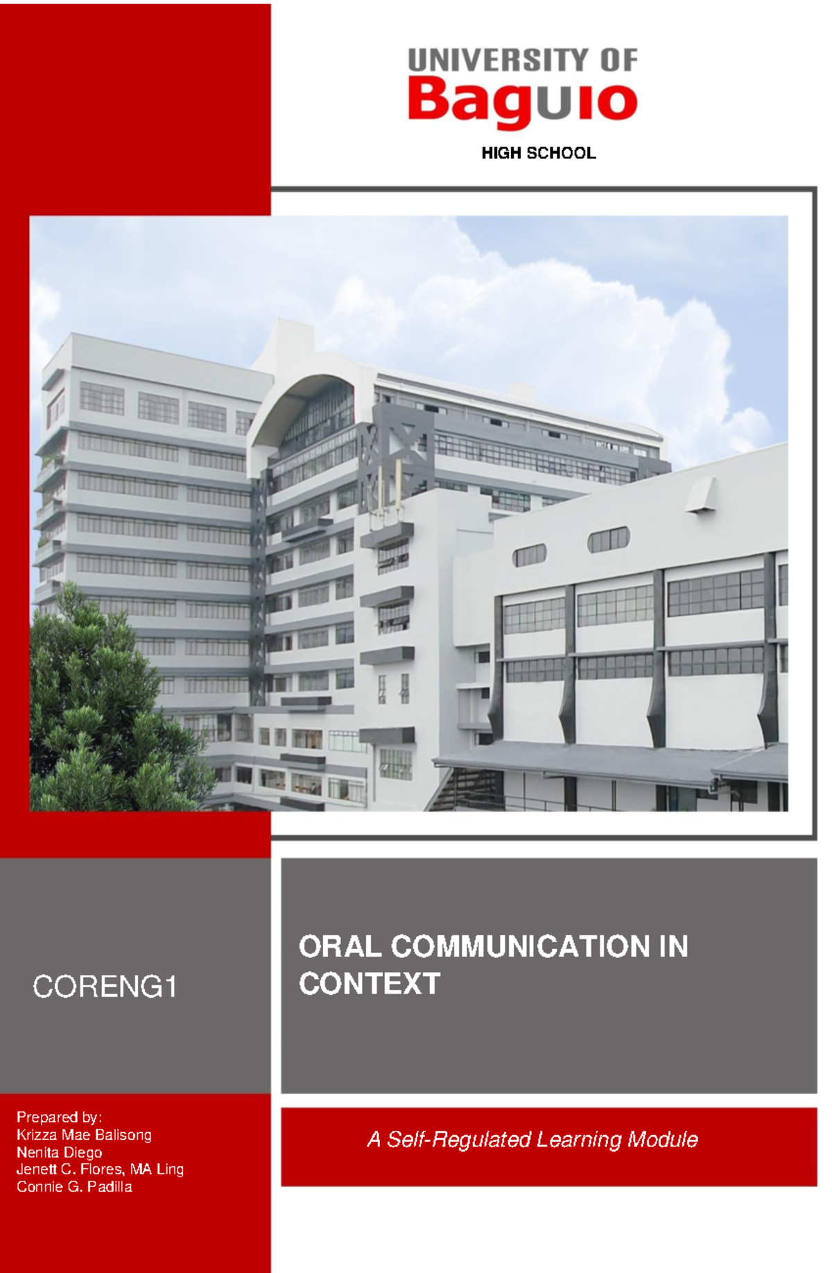 Coreng 1-2ND- Quarter - module - CORENG ORAL COMMUNICATION IN CONTEXT ...
