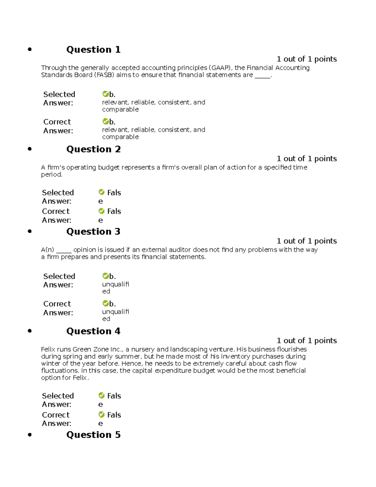 Module 3 - Lecture notes - Question 1 1 out of 1 points Through the ...
