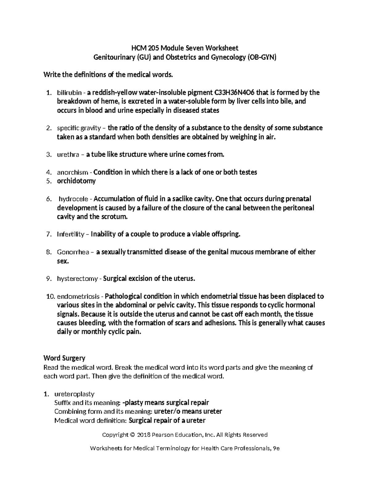 HCM 205 Module Seven Worksheet - HCM 205 Module Seven Worksheet ...