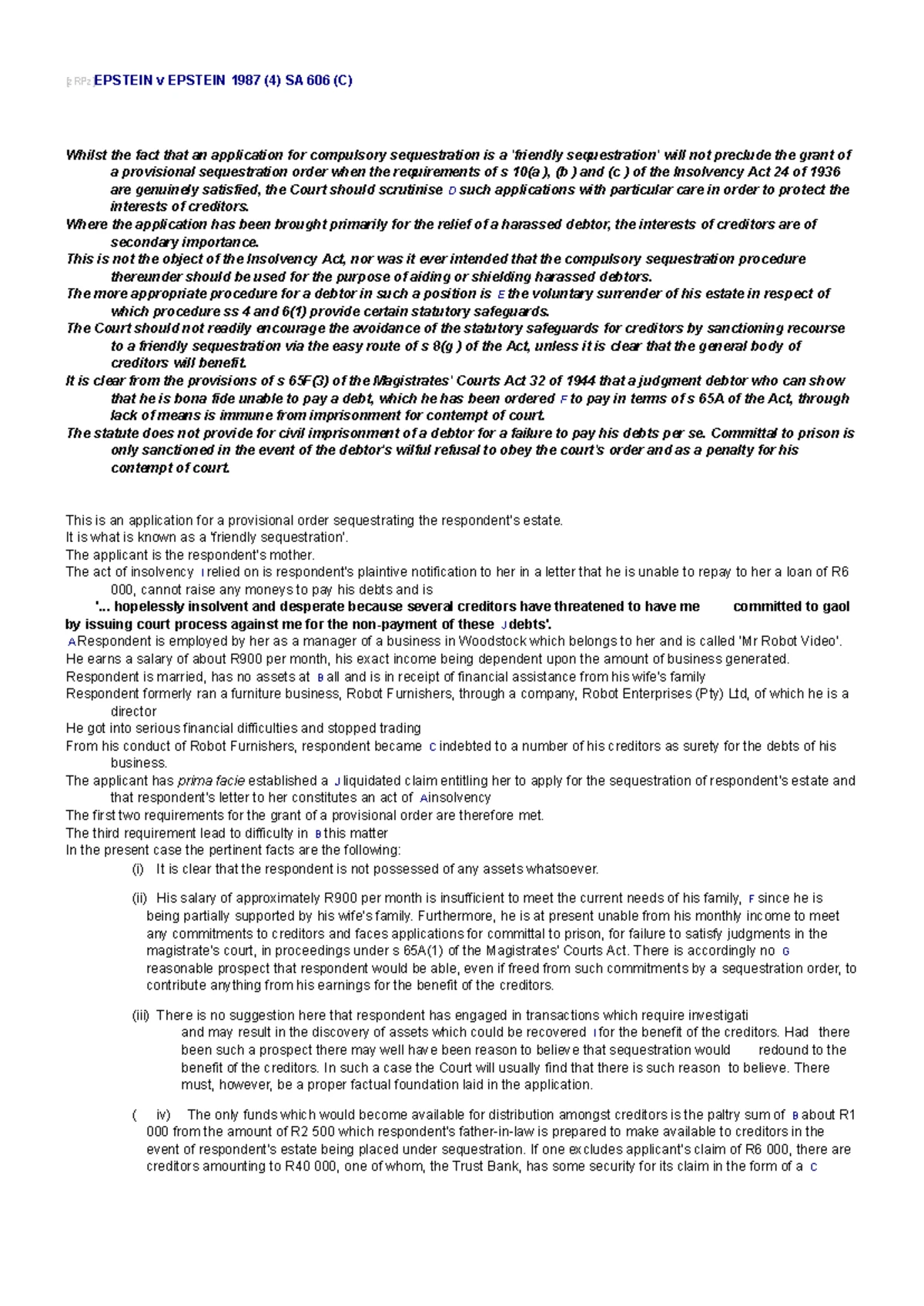 Mora Debitoris - Mora Debitoris Meaning: o If the debtor neglects or ...