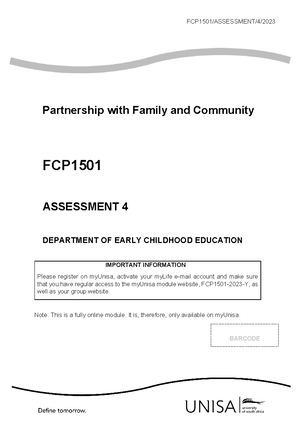 [Solved] design a daily programme for a Grade R classroom incorporating ...