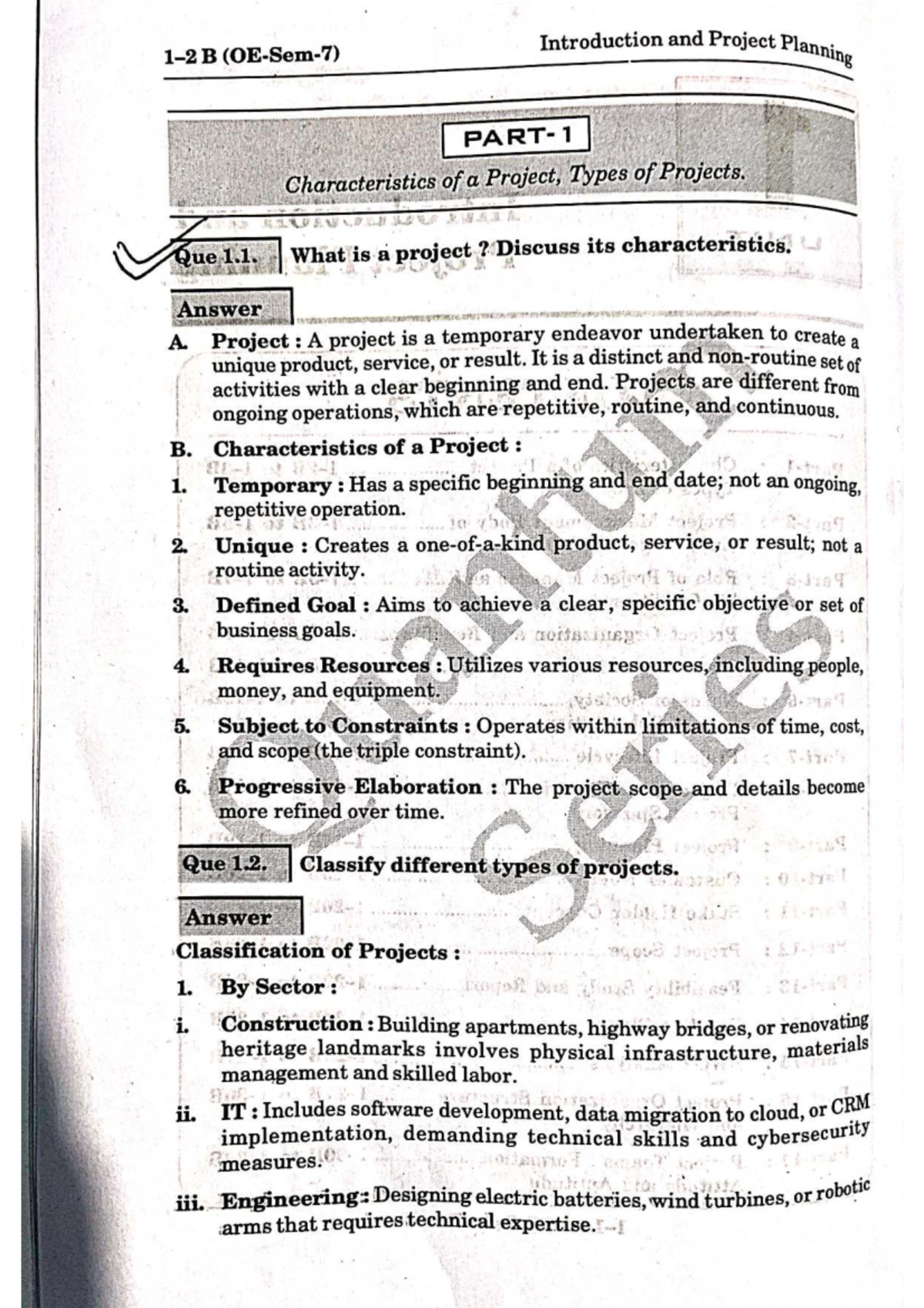 Project Management B: Introduction to Project Planning and ...