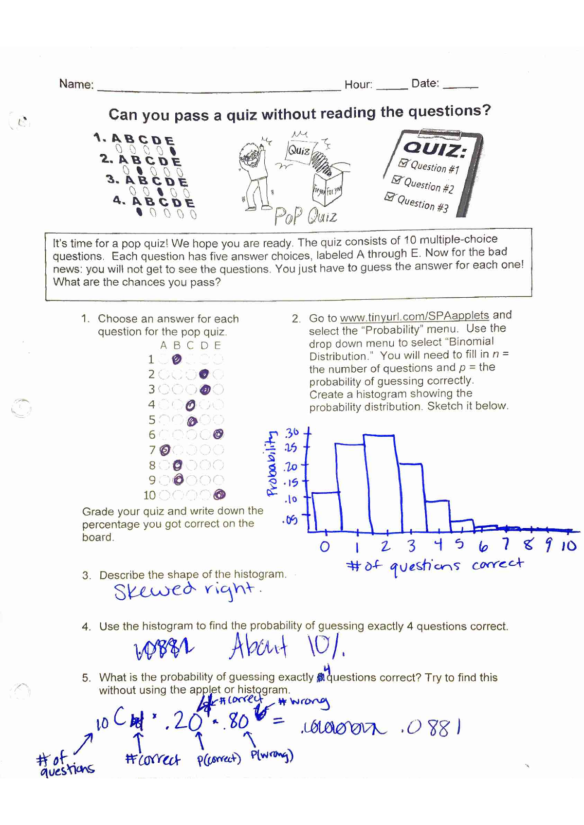 Stats Medic - Intro Stats - Lesson 5.3 - Solutions Guide - Studocu