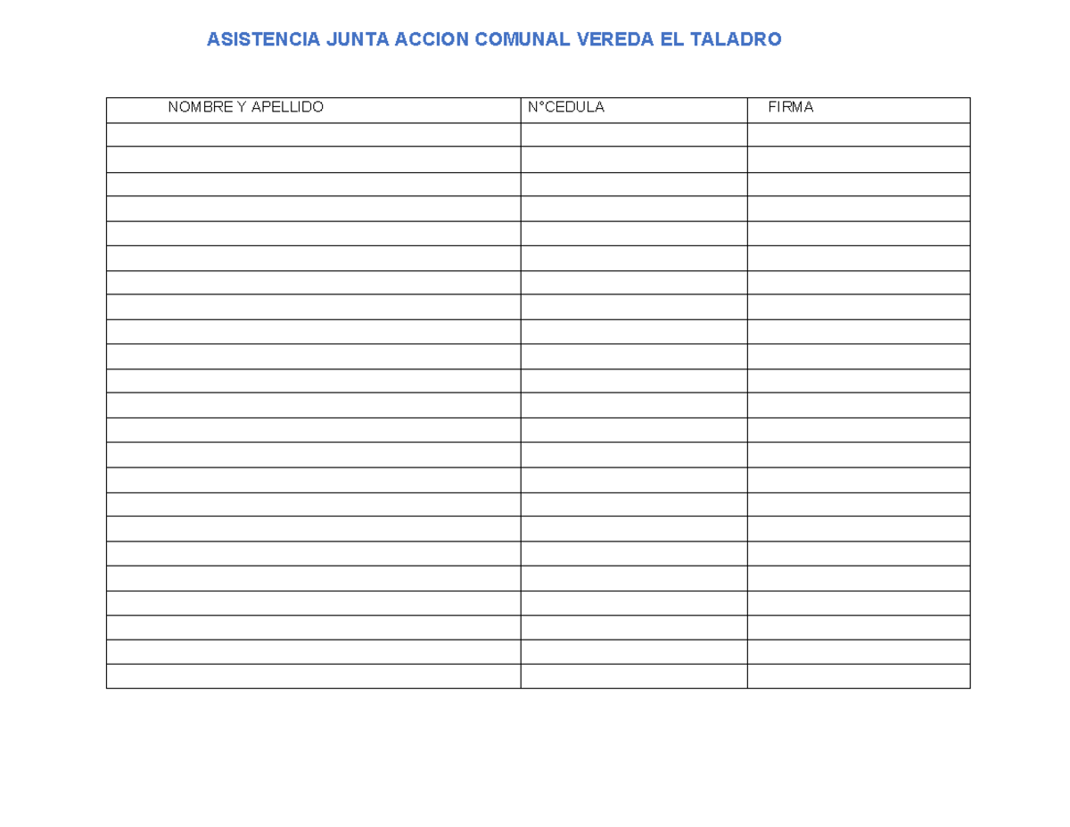 Asistencia - rtret - educación física - NOMBRE Y APELLIDO N°CEDULA ...