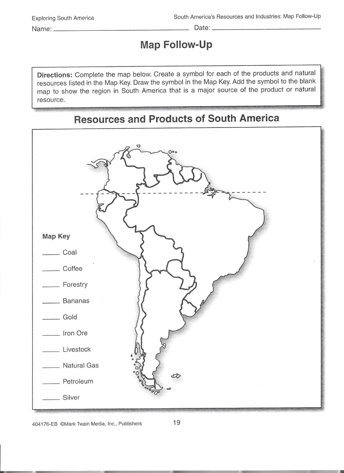 - SA resources 3 - Exploring South America South Resources and ...