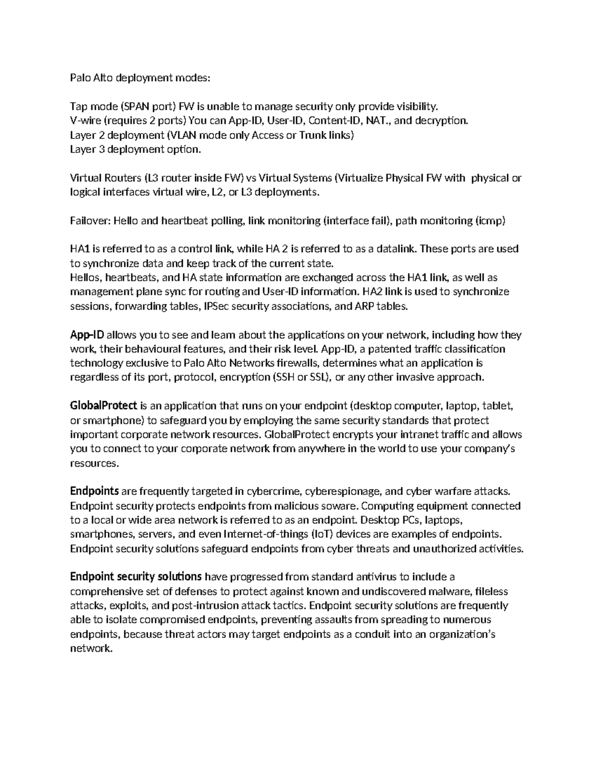Palo Alto Deployment Modes: Overview of Tap, Layer 2, and Layer 3 ...