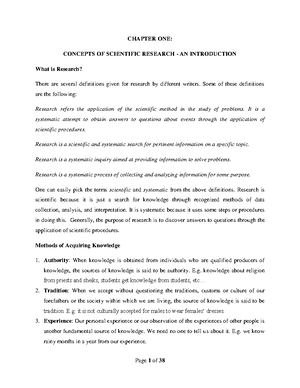Operations Research Module - CHAPTER ONE 1. Introduction to Operations ...