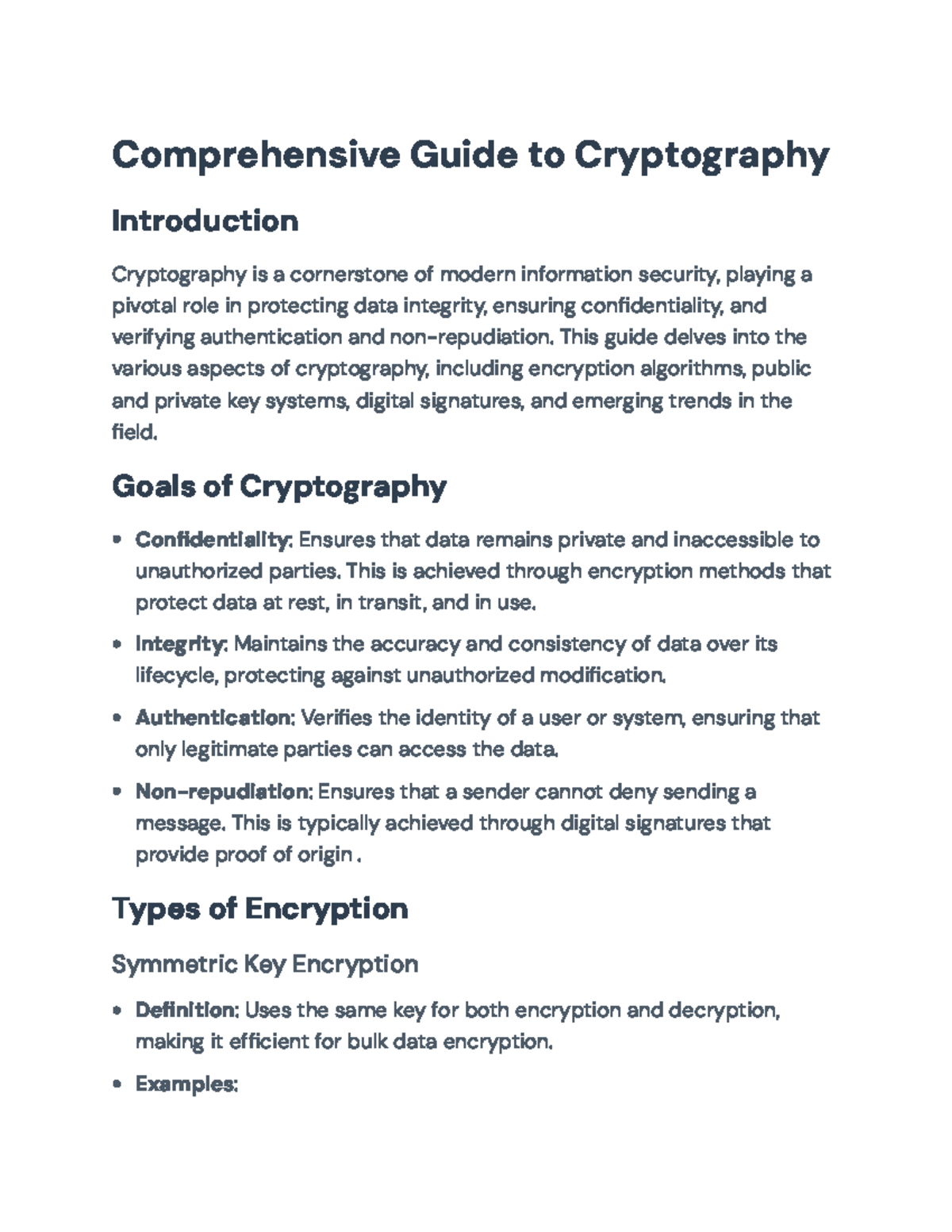 Comprehensive Cryptography Guide: Fundamentals & Applications Overview ...