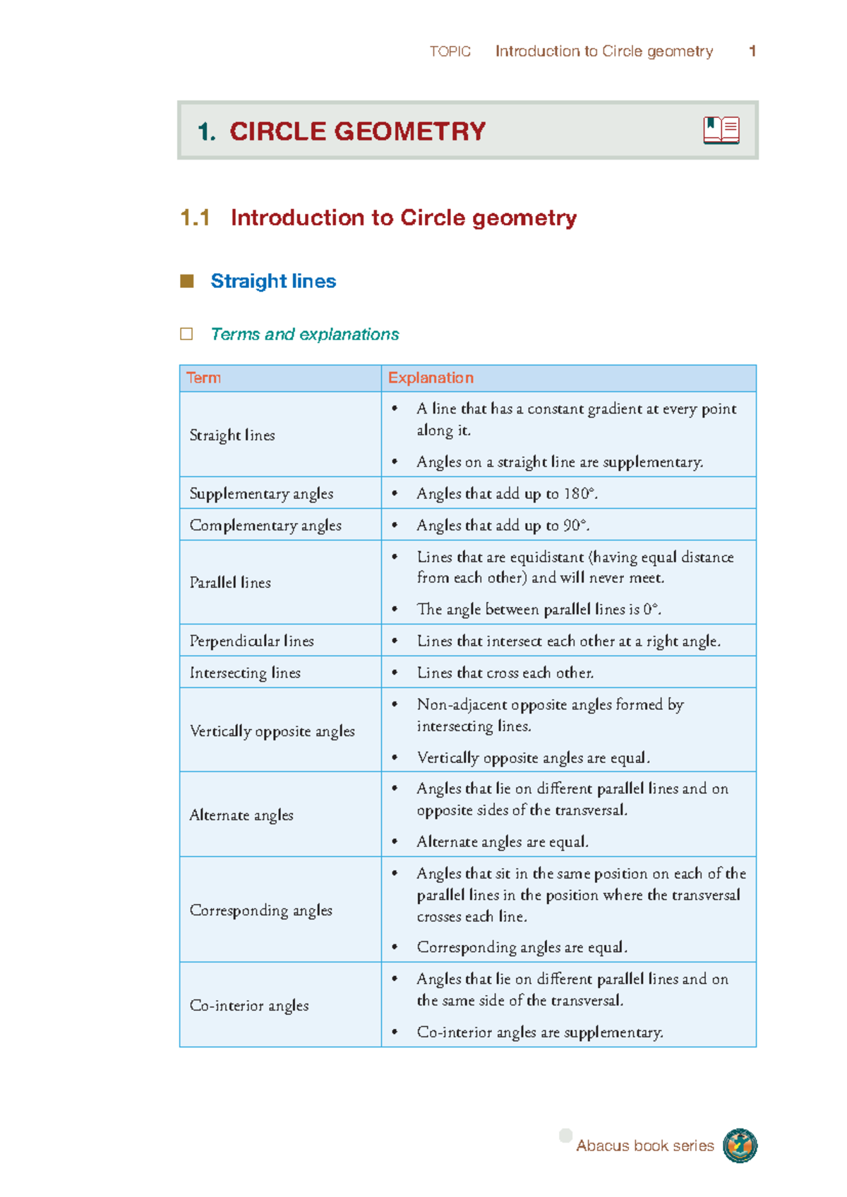 Grade 12 Math: Circle Geometry Notes & Summaries (Math P) - Studocu