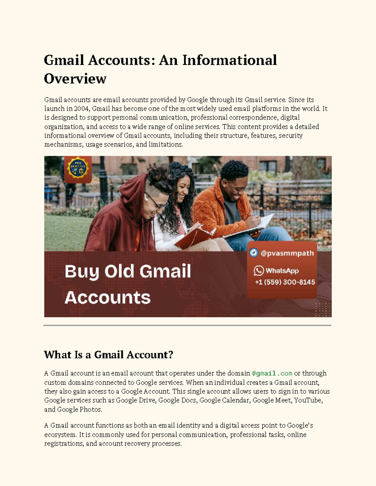 Gmail Accounts: A Comprehensive Overview & Guide - Studocu