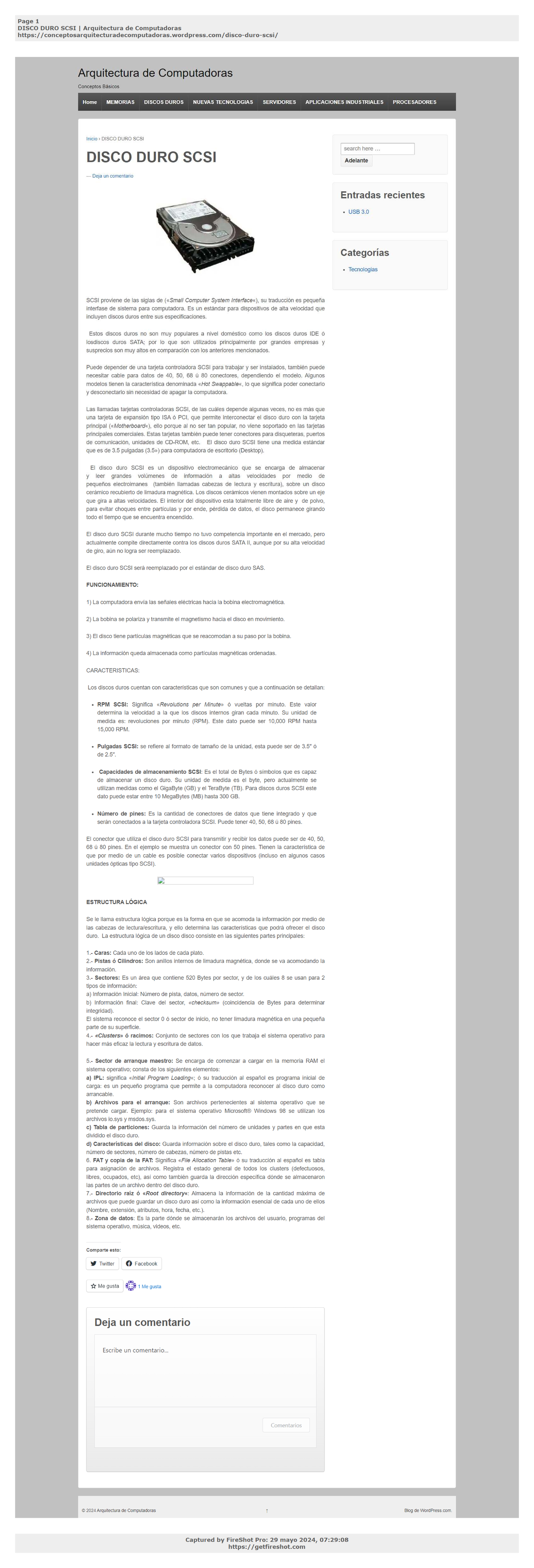 Disco Duro SCSI: Conceptos y Características Esenciales en Arquitectura ...