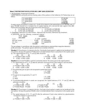 Dayag Chapter 17 Solution Manual - Advanced Accounting Solution Manual Antonio J. Dayag Chapter ...