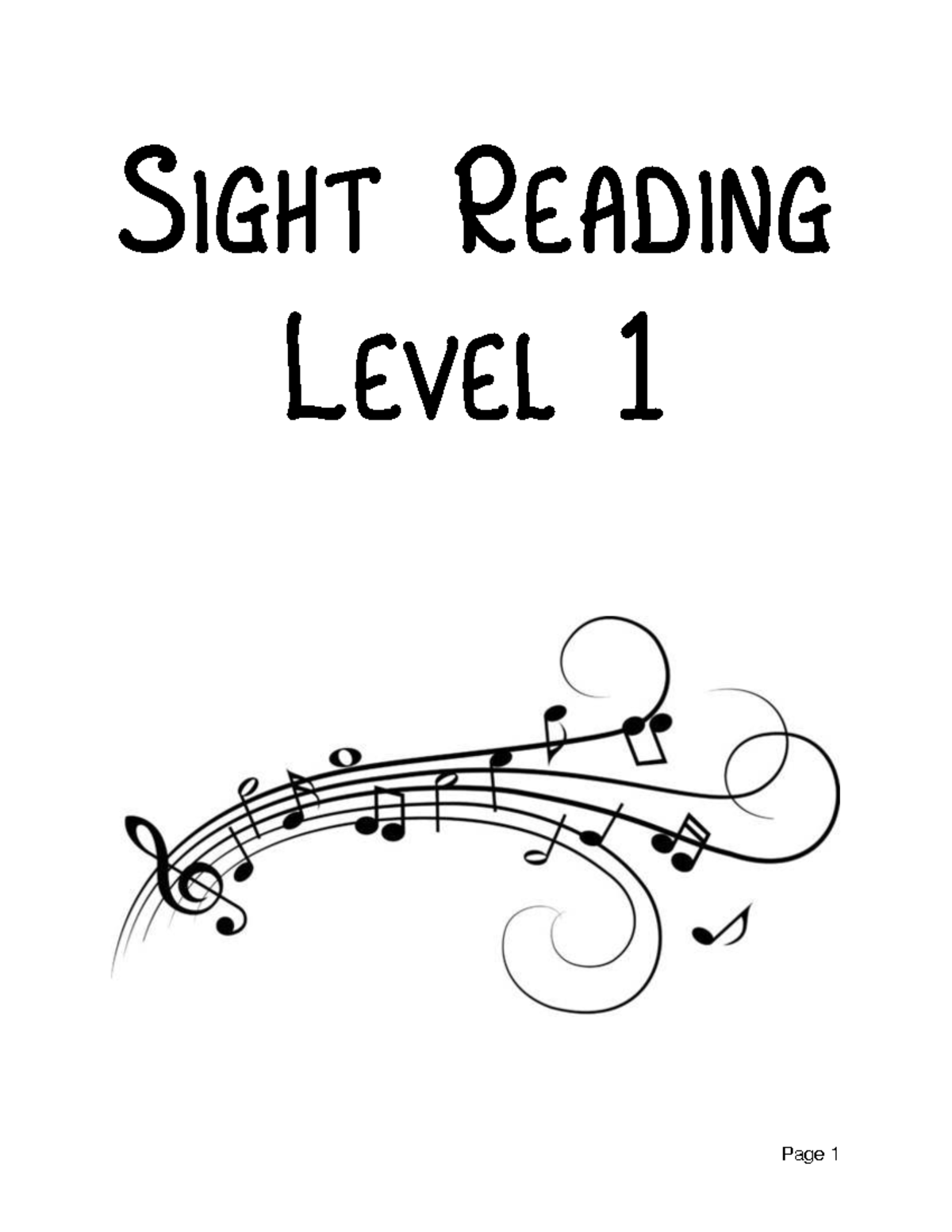 Sight Reading Level 1: Key Signatures & Rules for Practice - Studocu
