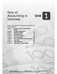 Accounting- Unit 1 - Grade: 11 - Victorian Certificate of Education ...