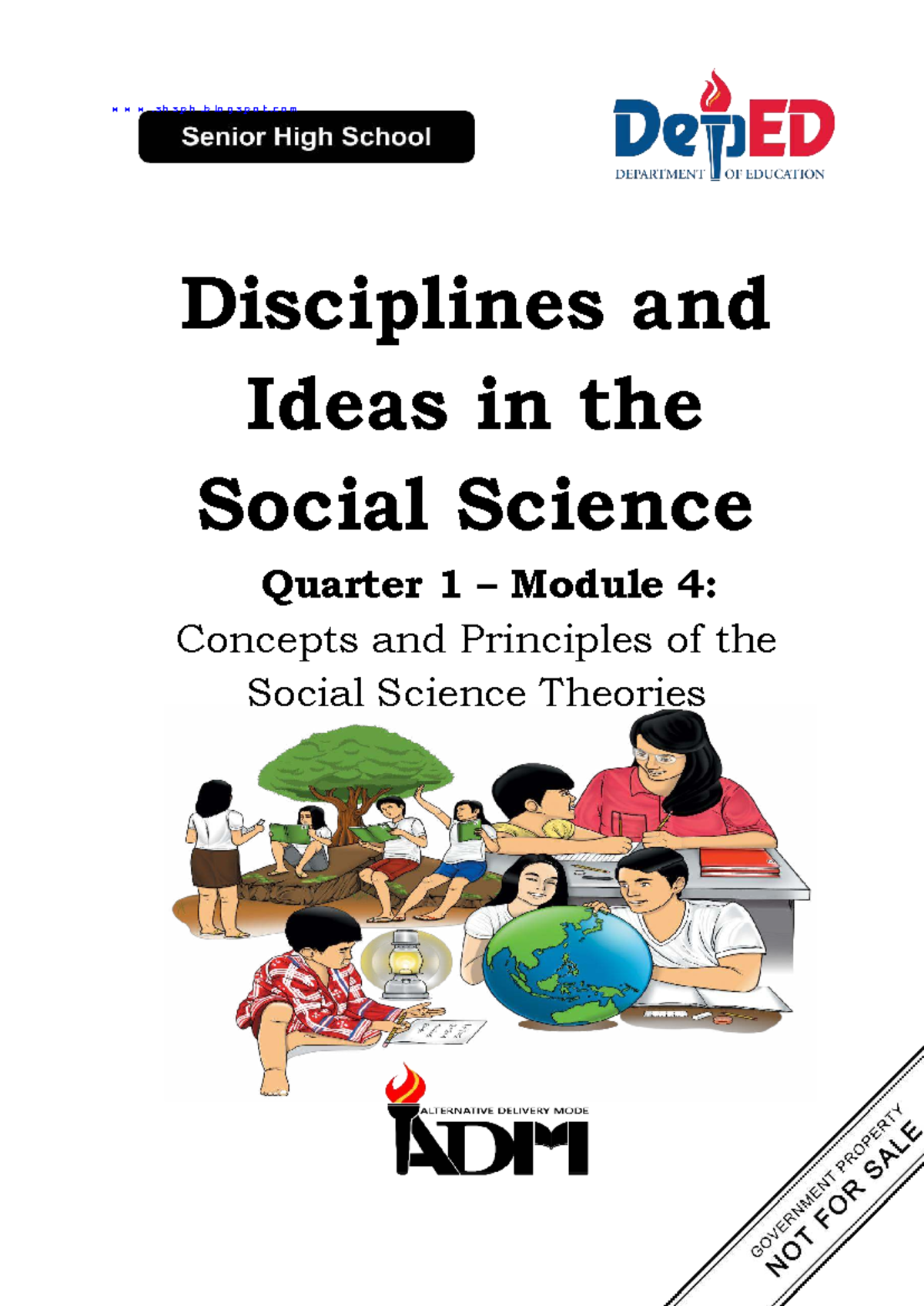 Grade 11 Social Science ADM Q1 M4: Concepts & Principles of Theories ...