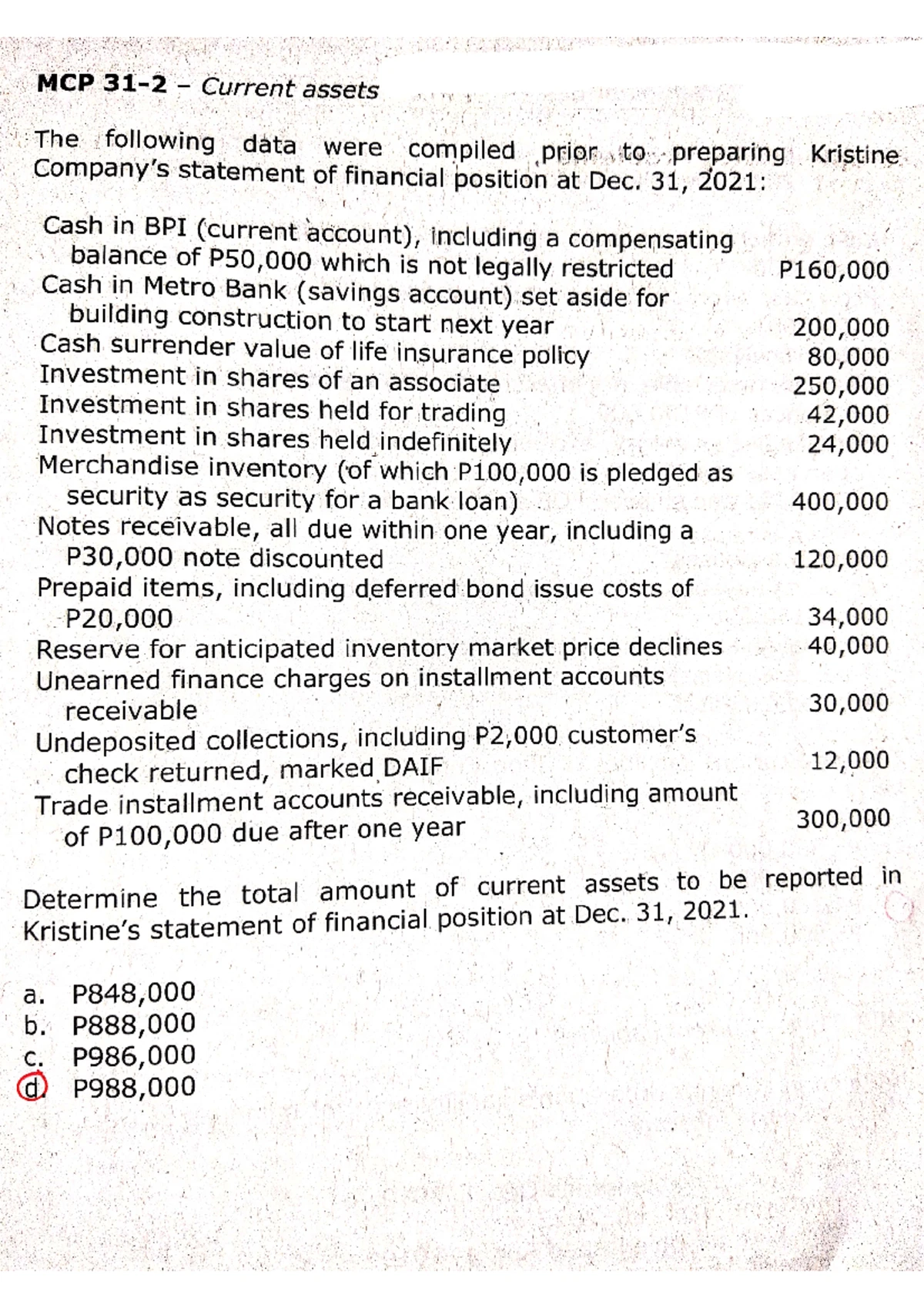 ACC 101: Basic Accounting Quiz - 35 Essential Questions and Answers ...