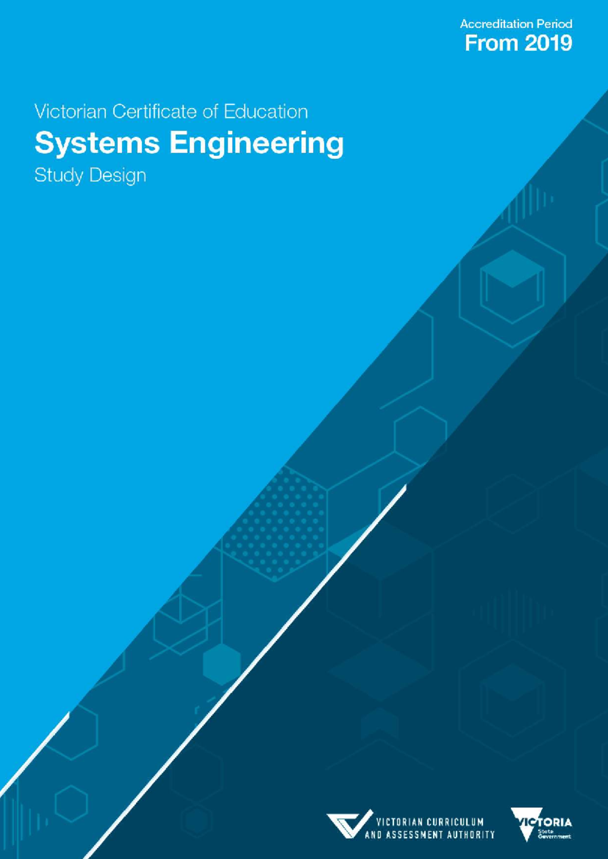 VCE Systems Engineering Study Design 2019: Key Concepts and Processes ...