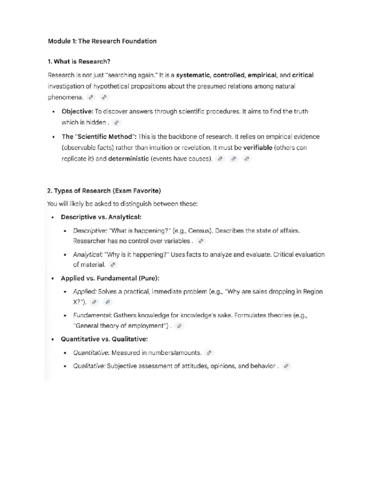 Research Methodology (Module 1): Foundations and Key Concepts - Studocu