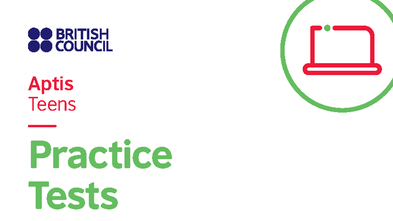 Aptis for Teens Practice Tests 2020: Comprehensive Study Guide - Studocu