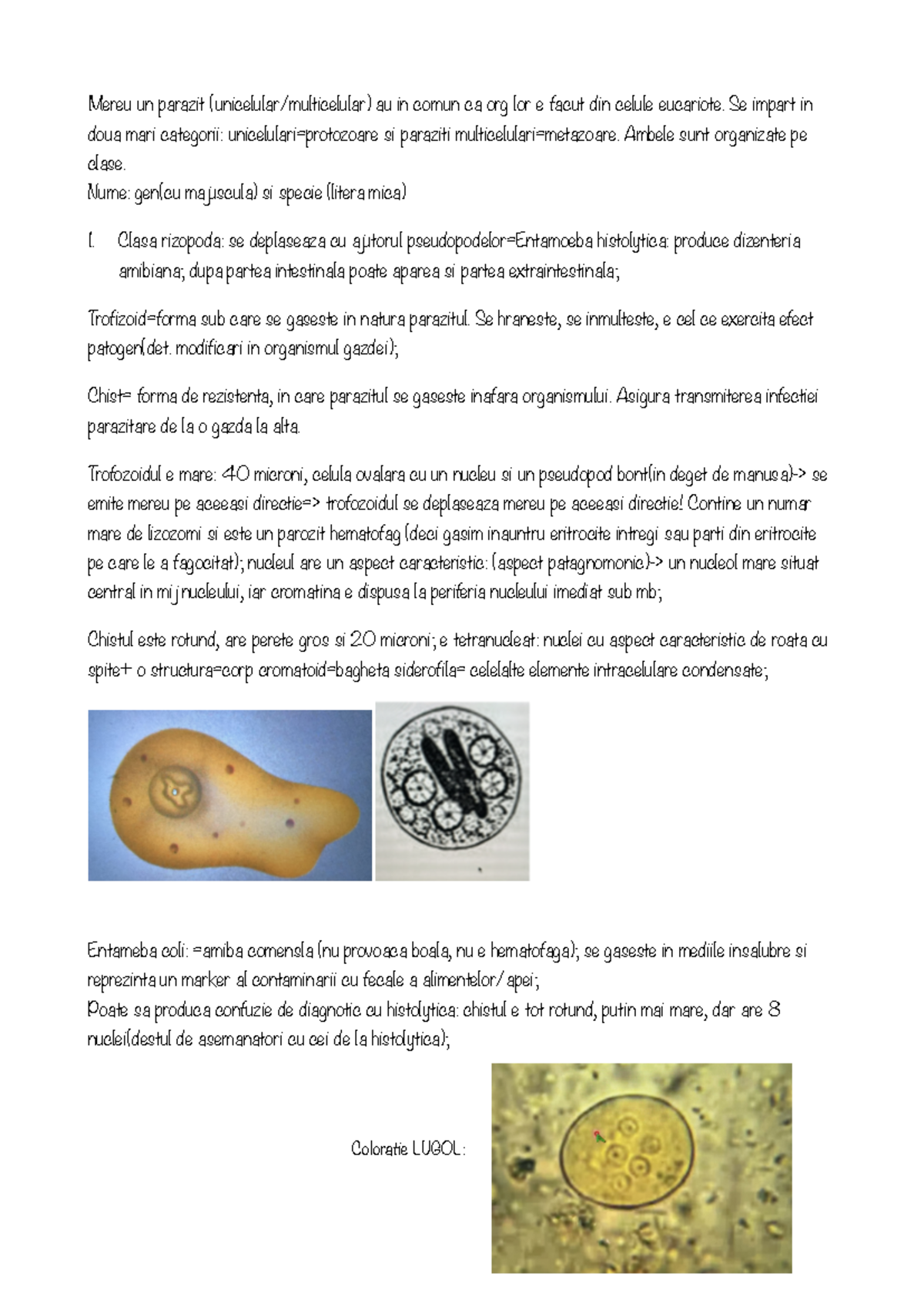 Paraziti LP1,2,3 - Lucrari practice parazitogie - Mereu un parazit ...
