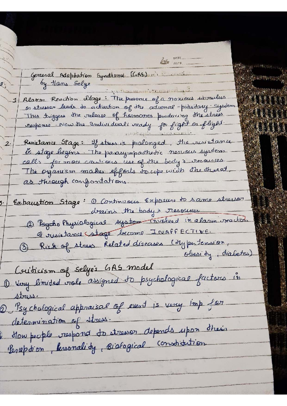 Psychology 101: General Adaptation Syndrome & Stress Management ...