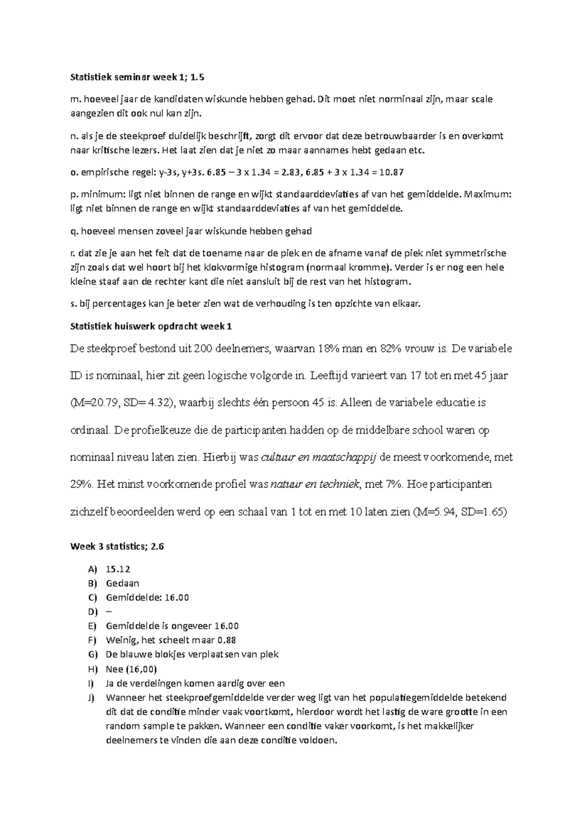 Overzicht van Schema’s en Modi in Schematherapie - Studeersnel