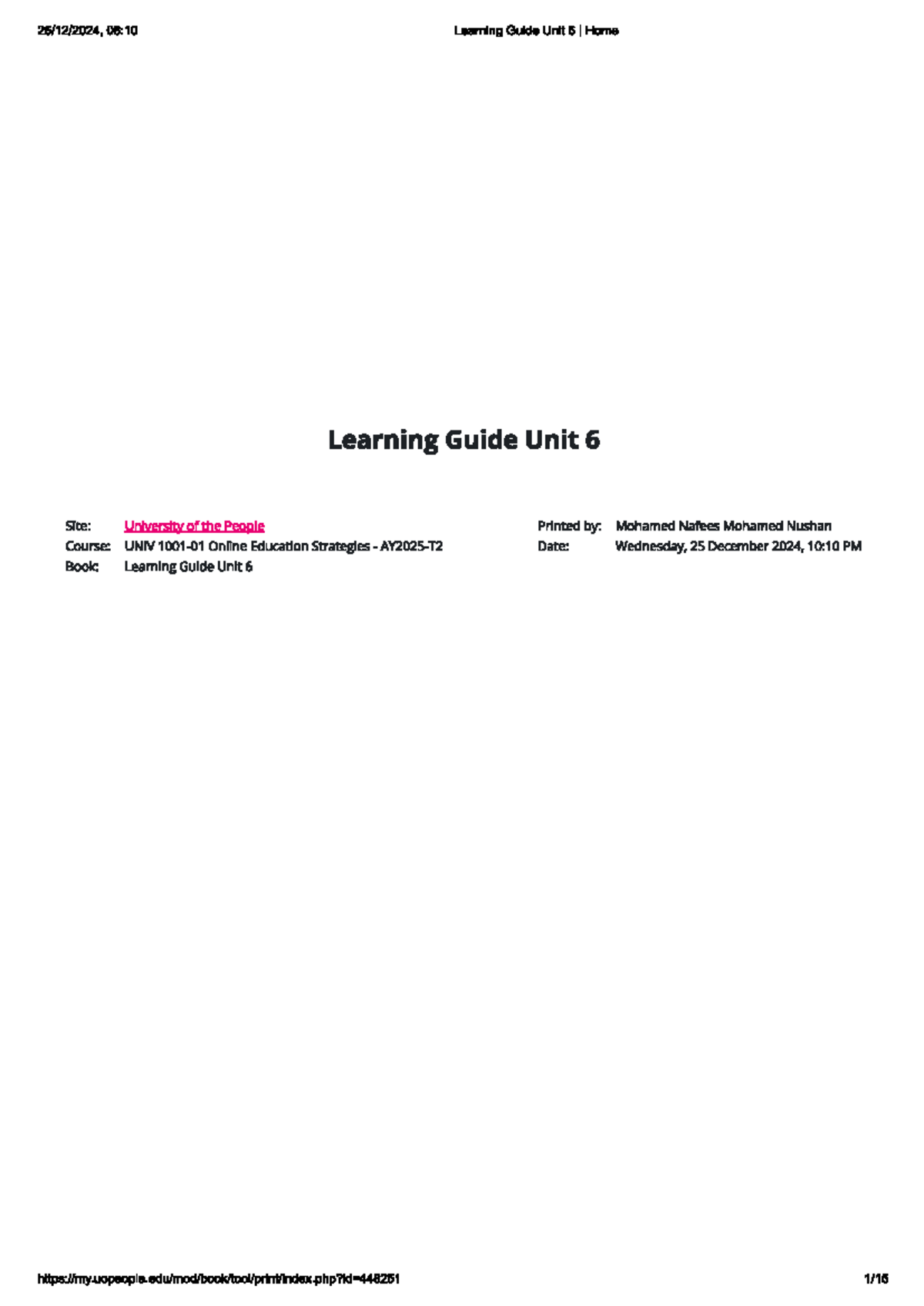 Unit 06 Book - Lecture Note - 08:10 Learning Guide Unit 6 I Home ...