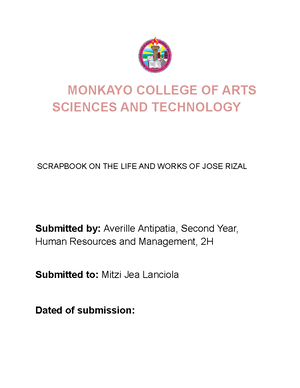 Science SLM G7 Q4 M1-the Phil-Environment - Science Quarter 4 – Module ...