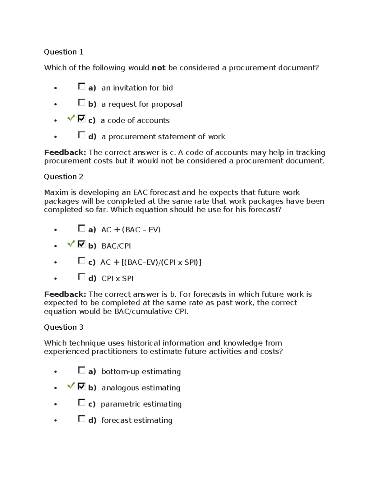 QSO 640 Module 4 - Assessment Questions & Answers - Studocu