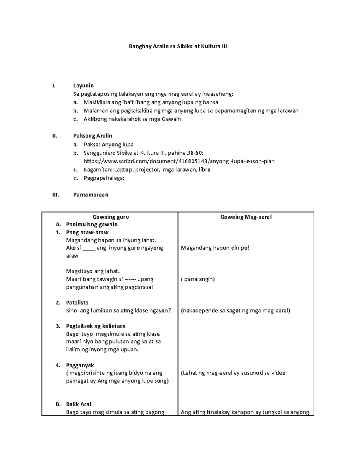 Sibika At Kultura Grade 1 Home South Learners Creative School