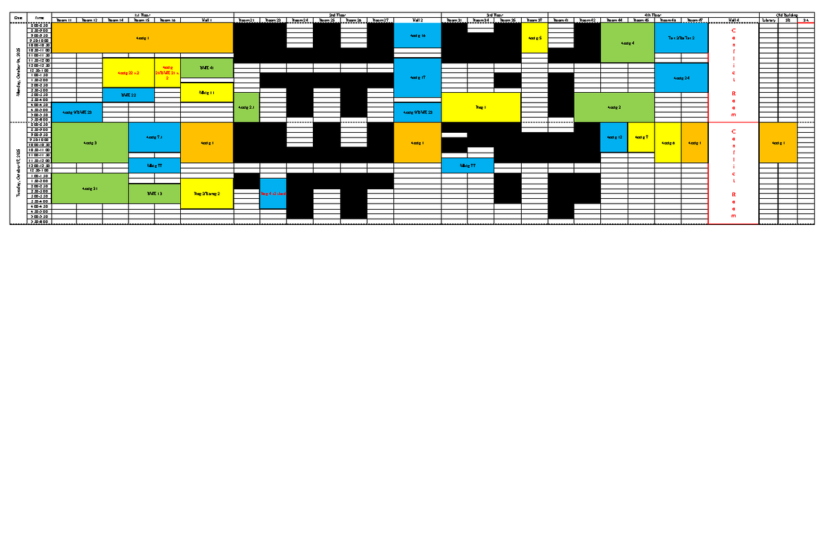 Acctg 16, Mktg 11 Midterm Schedule V2: Oct 6-7, 2025 - Studocu