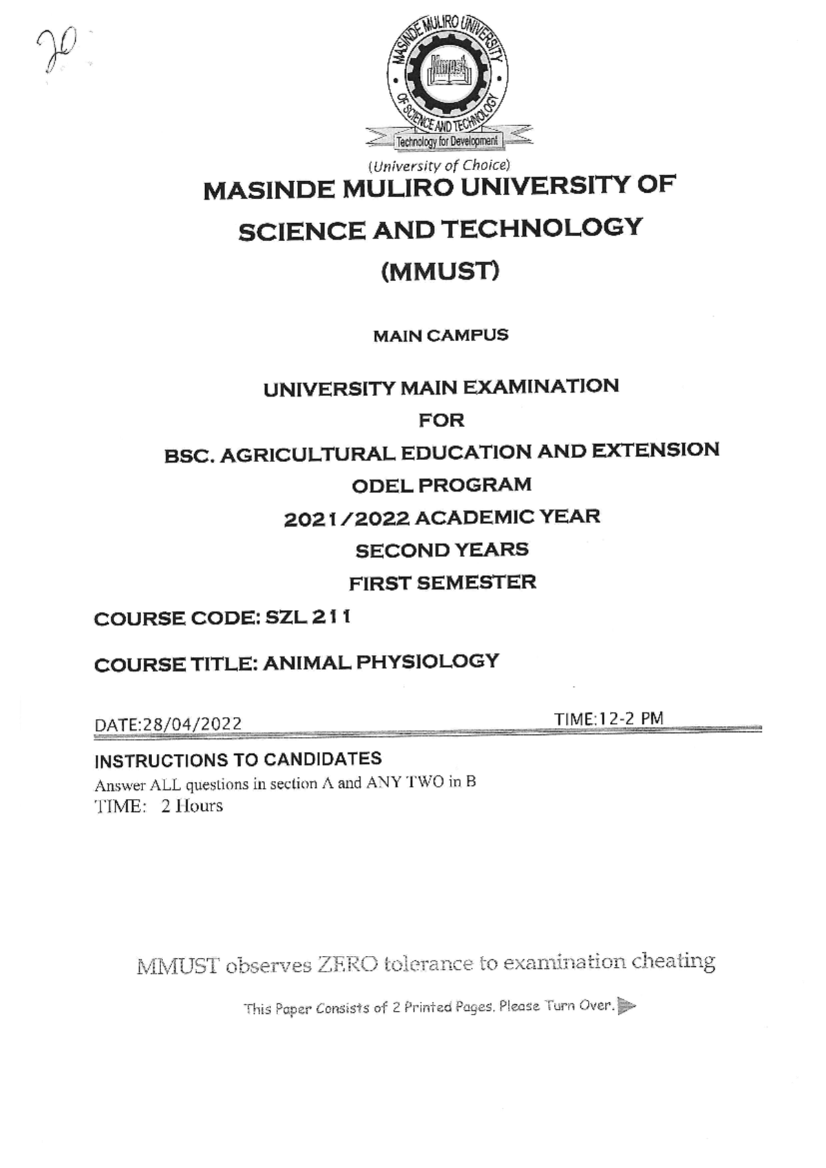 SZL 221 - QUALITY NOTES - MULIRO go MARKET UNIVERSITY AND TECHNOLOGY ...