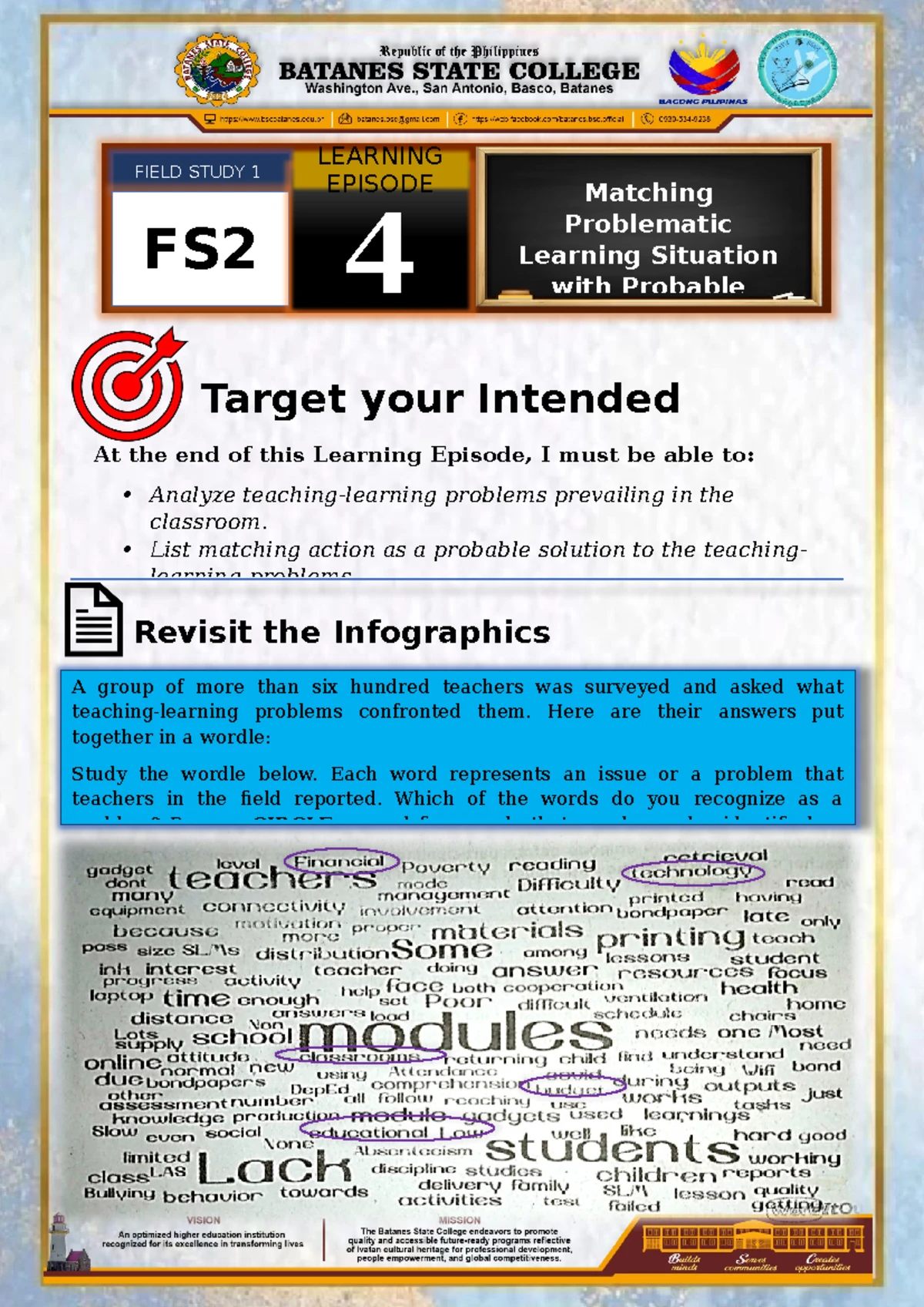 Learning Task 13: Exit Evaluation & Requirements for Internship - Studocu
